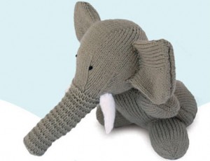 Knit a Sweet Toy Elephant – Knitting