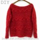 Knit a Sideways Cable Sweater – Knitting