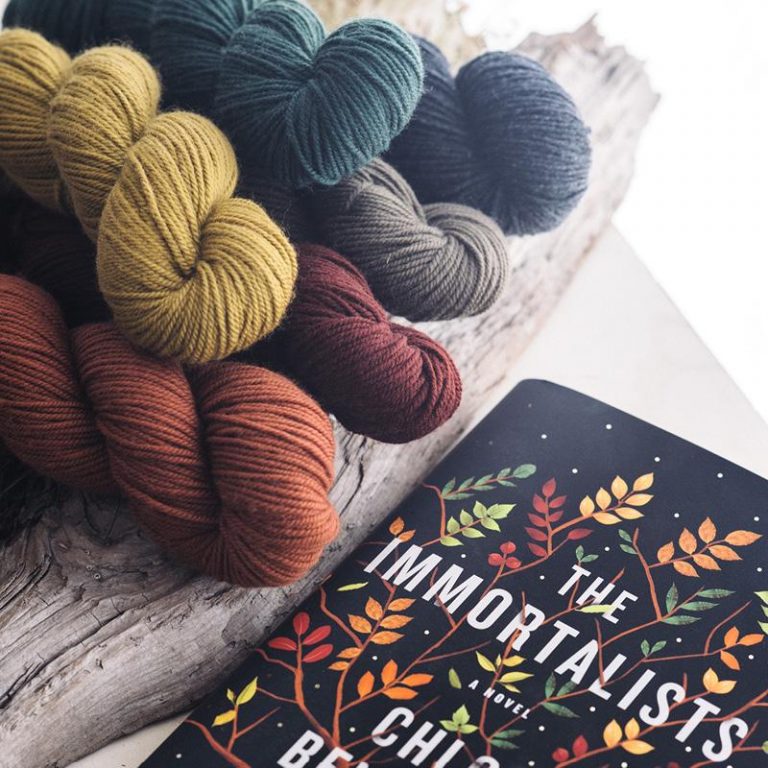 Get Yarn Inspired by a Book Cover – Knitting