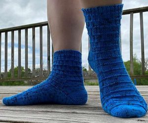 Broken Rib Socks Knitting Pattern – Knitting