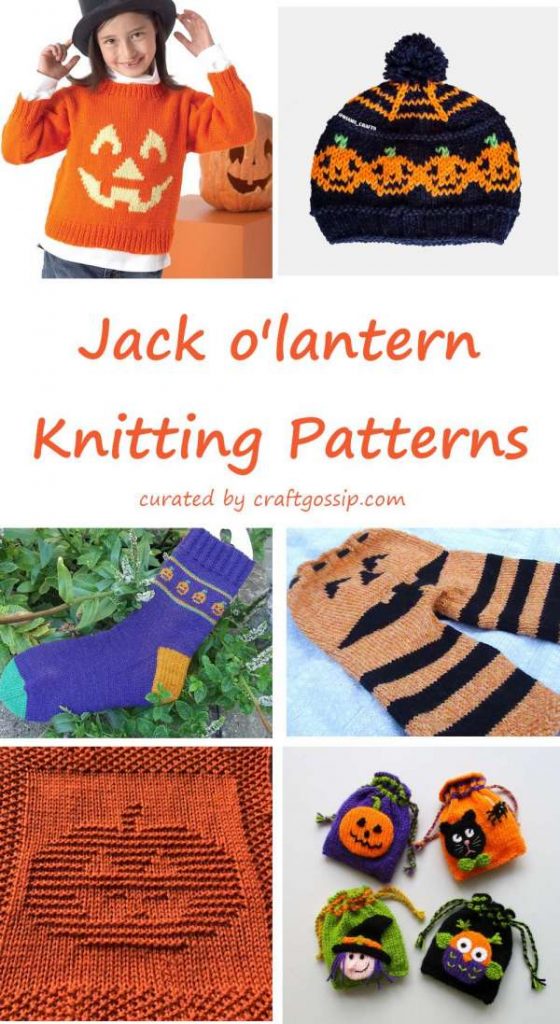 Jack O’Lantern Halloween Knitting Patterns – Knitting
