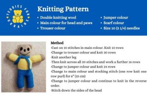 Knit Teddies for Ukraine – Knitting