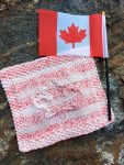 Canada Washcloth Knitting Pattern – Knitting