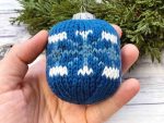 Fair Isle Christmas Ornament Knitting Pattern – Knitting