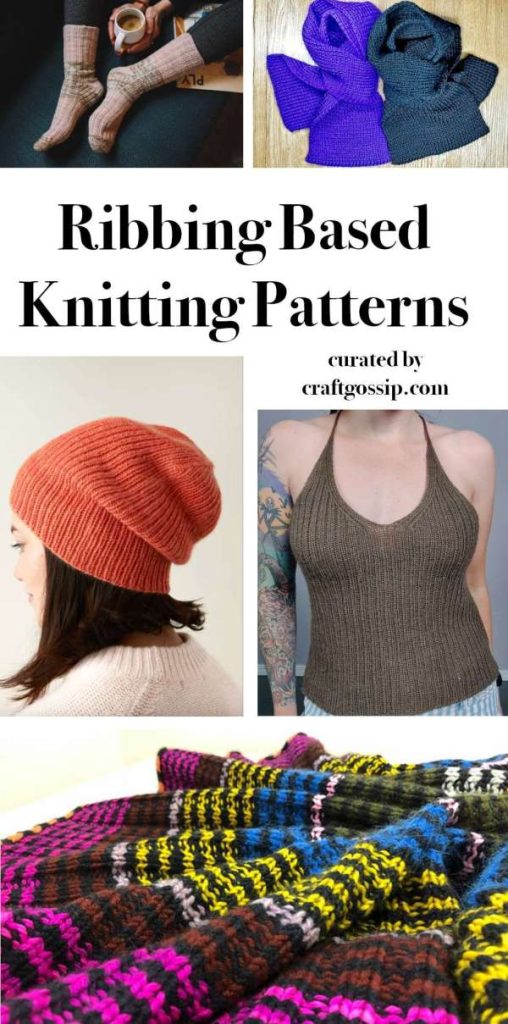 Easy Knitting Patterns to Practice Ribbing – Knitting