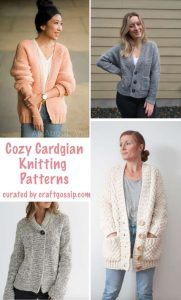 Cozy Cardigan Knitting Patterns – Knitting