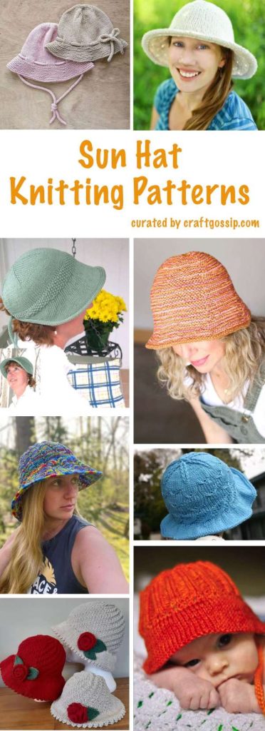 Sweet Sun Hat Knitting Patterns – Knitting