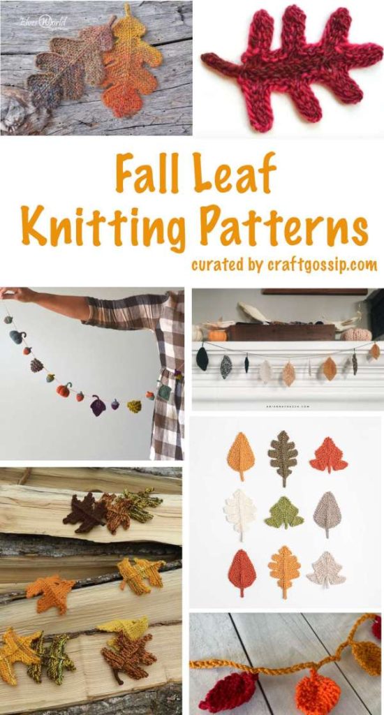 Celebrate Fall with Leaf Knitting Patterns – Knitting