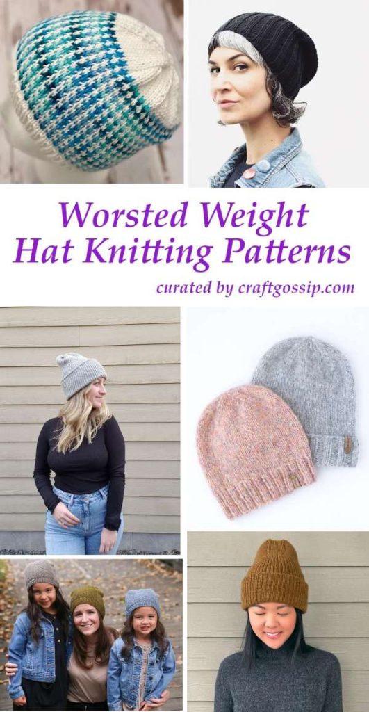 Worsted Weight Hats to Make with Yarn Leftovers – Knitting