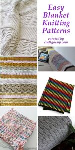 Easy Blanket Knitting Patterns – Knitting