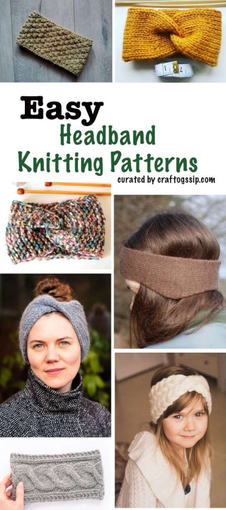 Easy Headband Knitting Patterns – Knitting