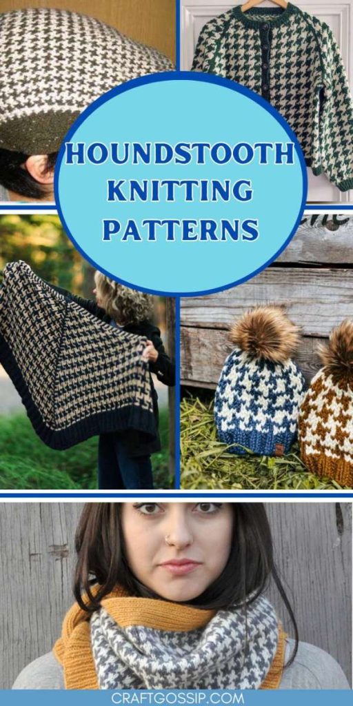 Houndstooth Knitting Patterns – Knitting
