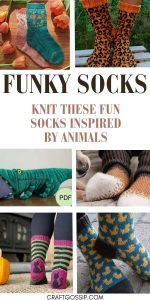 Animal-Inspired Sock Knitting Patterns – Knitting