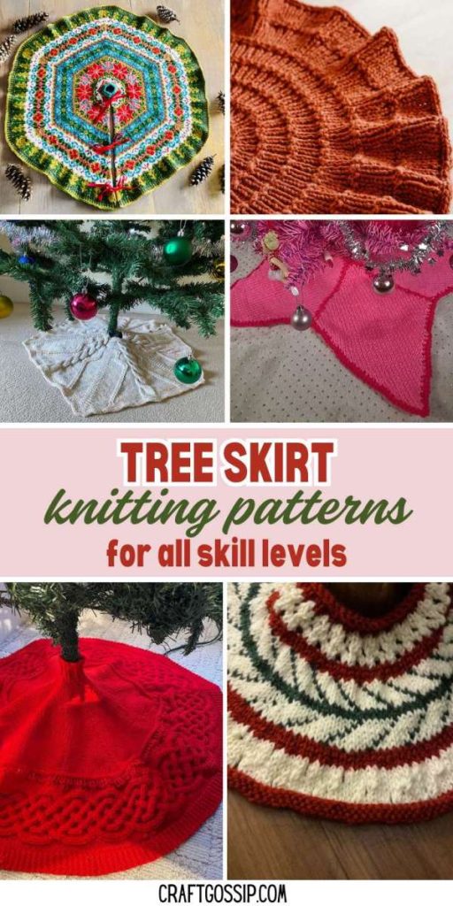 Christmas Tree Skirt Knitting Patterns – Knitting