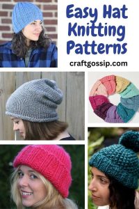 Easy (and Free!) Hat Knitting Patterns – Knitting