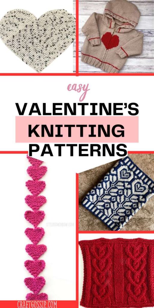 Projects to Knit for Valentine’s Day – Knitting