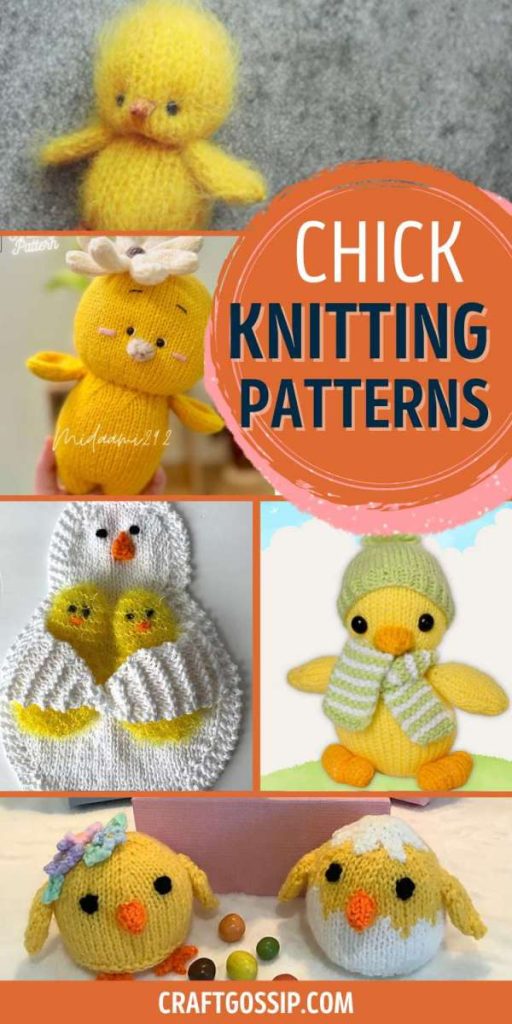 Easter Chick Knitting Patterns – Knitting