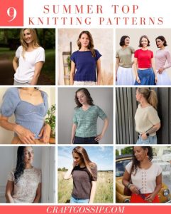 Summer T-Shirt Knitting Patterns – Knitting