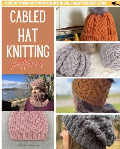 Cabled Hat Knitting Patterns – Knitting