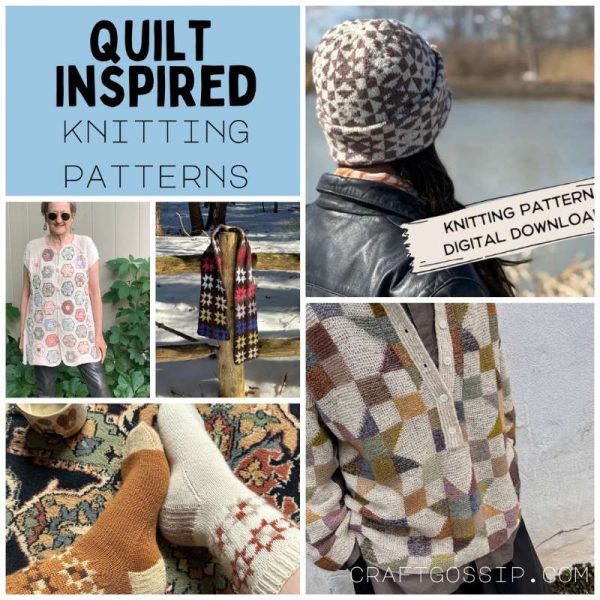 Quilt Inspired Knitting Patterns – Knitting