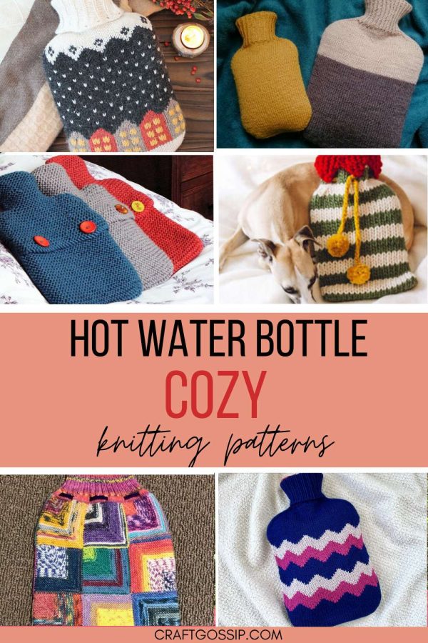 Hot Water Bottle Cozy Knitting Patterns – Craft Gossip