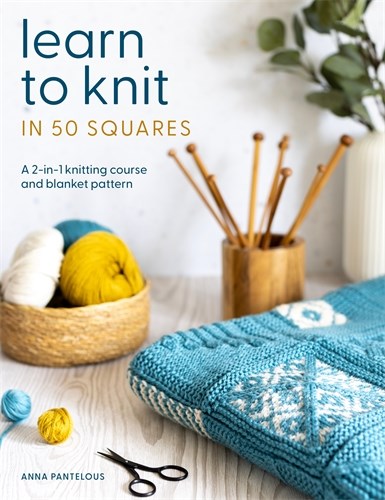 Book Review: Learn to Knit in 50 Squares – Knitting