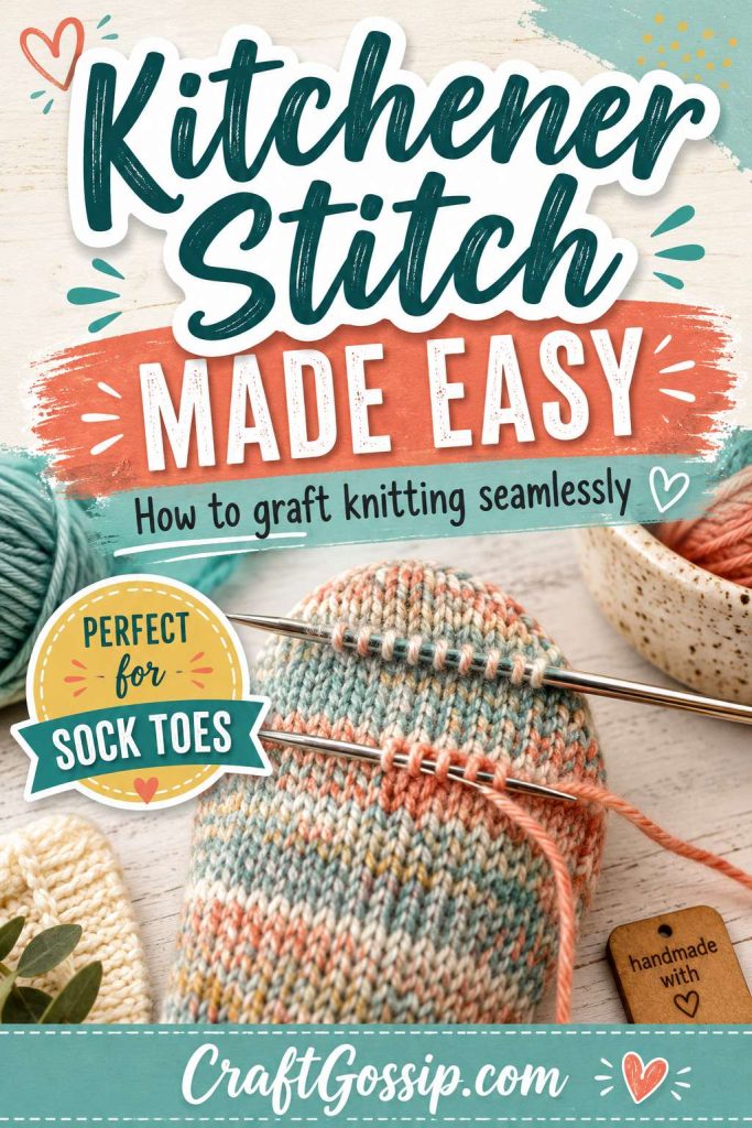 How To Do Kitchener Stitch: A Beginner-Friendly Guide To Grafting ...