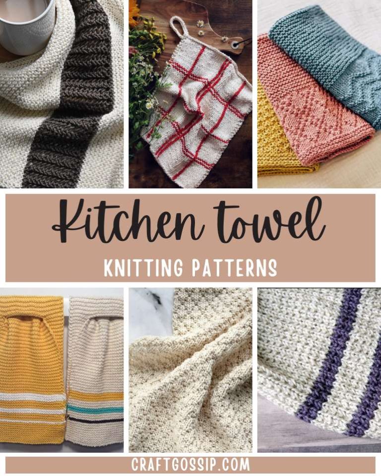 Classic Dishcloth Knitting Patterns – Knitting